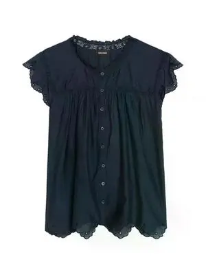 Zadig&Voltaire Tika Tomboy Blouse - Blue