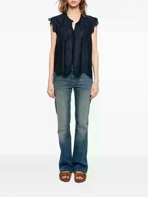 Zadig&Voltaire Tika Tomboy Blouse - Blue