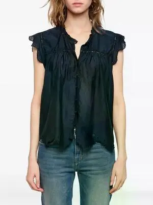 Zadig&Voltaire Tika Tomboy Blouse - Blue