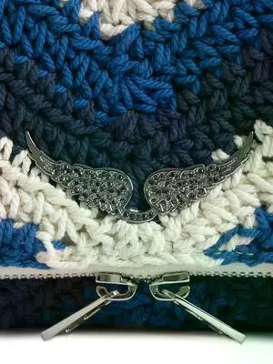 Zadig&Voltaire Rock Crochet Clutch - Blue