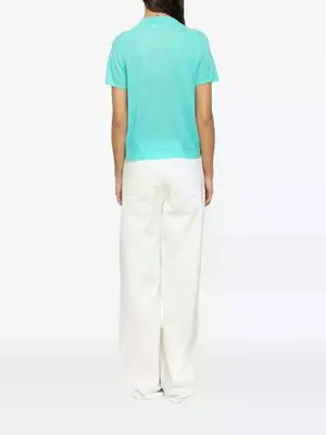 Zadig&Voltaire Short Sleeve Crewneck T-shirt - Blue