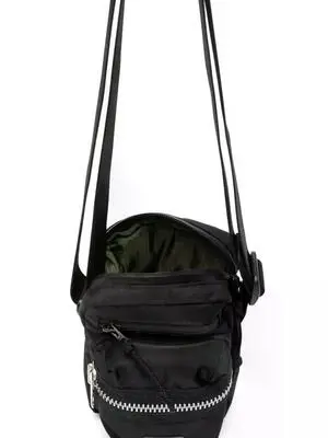 Sacai Multi-pocket Messenger Bag - Black