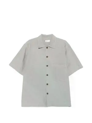 Universal Works Short-sleeved Chest-pocket Shirt - Grey
