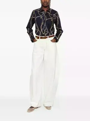 Gant Chain Print Long Sleeved Shirt