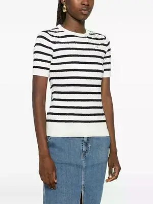 Gant Striped Cable Knit T-shirt