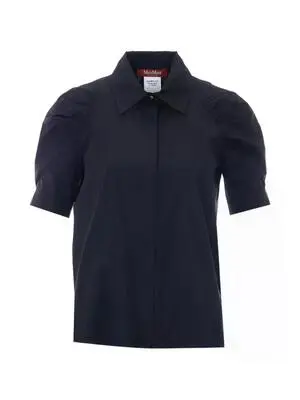 Max Mara Ruched Sleeve Shirt