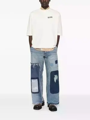 GALLERY DEPT. Patchwork Distressed Jeans