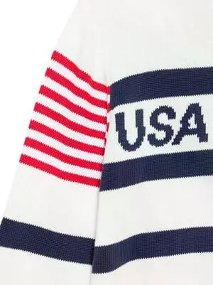 Tommy Hilfiger Striped Crew Neck Sweater