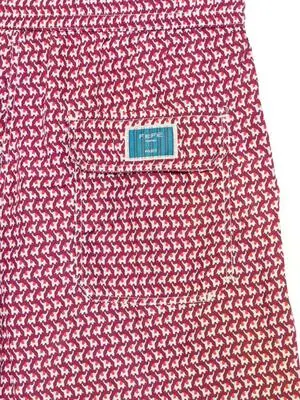 FEFÈ Swim Shorts With Elephant Print