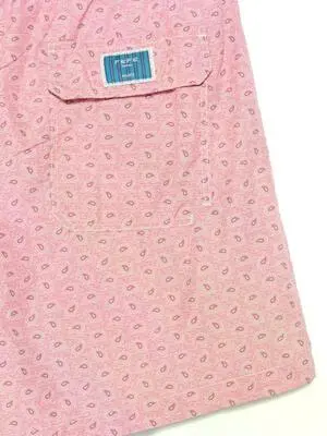 FEFÈ Paisley Print Drawstring Swim Shorts