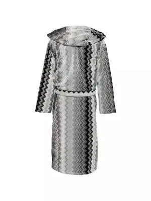 Missoni Zigzag-print Hooded Dressing Gown