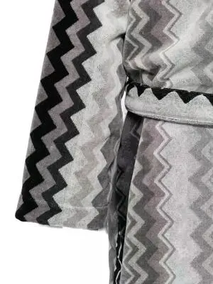 Missoni Zigzag-print Hooded Dressing Gown