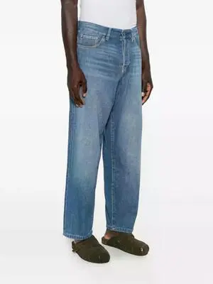 TRC Faded Effect Straight-leg Jeans