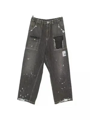 Mihara Yasuhiro Logo Bottoms For Men