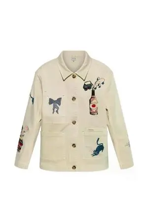 Munthe Braulia Embroidered Denim Jacket