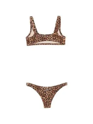 MC2 SAINT BARTH Naomi Leopard-print Bikini