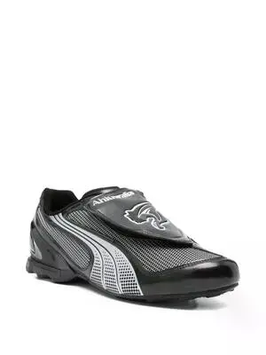 PUMA X Ahluwalia Logo-print Sneakers - Black