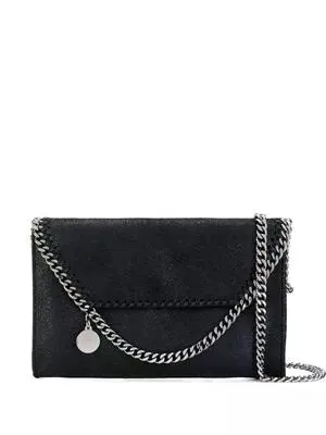 Stella McCartney Falabella Chain-trim Shoulder Bag - Black