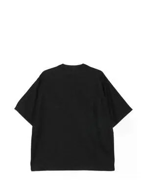 HEVO Crew-neck Short-sleeve T-shirt - Black
