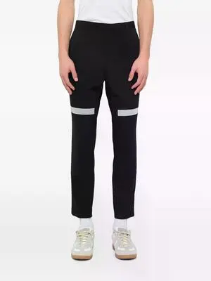 LANVIN Contrast Detail Tailored Trousers - Black