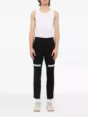 LANVIN Cropped Trousers With Reflective Stripe Detail