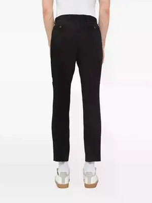LANVIN Cropped Trousers With Reflective Stripe Detail