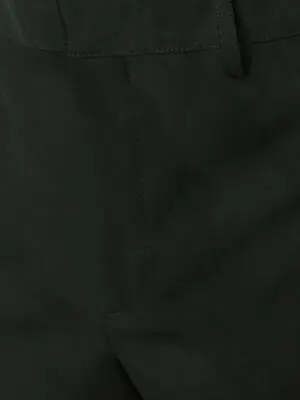 LANVIN Cropped Trousers With Reflective Stripe Detail