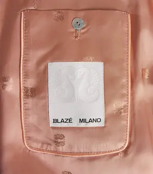 BLAZÉ MILANO Satin Novalis Blazer
