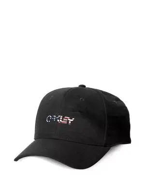 Oakley 6-panel Metallic Baseball Hat - Black
