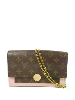LOUIS VUITTON Flore Monogram Shoulder Bag - Brown