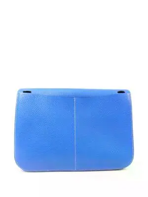 Hermès Halzan Shoulder Bag - Blue