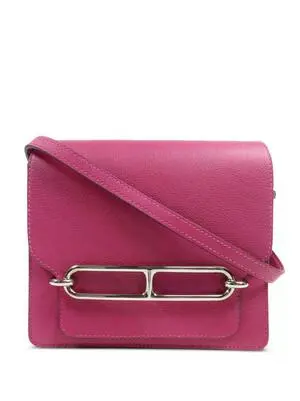 Hermès Mini Roulis Evercolor-leather Shoulder Bag