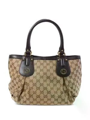 Gucci Gg Scaraette Tote Bag - Neutrals