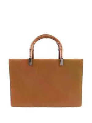 Gucci Bamboo Top-handle Tote Bag - Brown