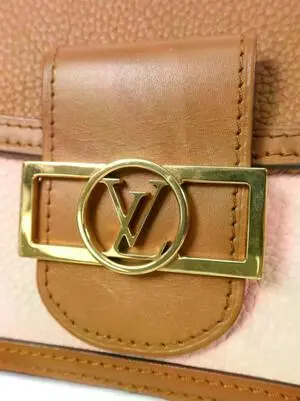 LOUIS VUITTON Mini Dauphine Shoulder Bag - Brown