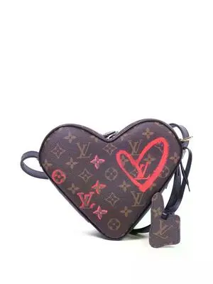 LOUIS VUITTON Heart Shape Shoulder Bag - Brown