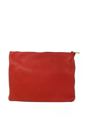 Gucci Gg Logo Print Clutch