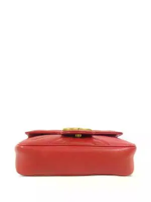 Gucci Mini Marmont Shoulder Bag - Red