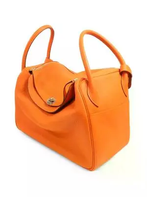Hermès Lindy 34 Shoulder Handbag - Orange