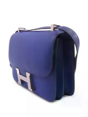 Hermès Constance 24 Shoulder Bag - Blue