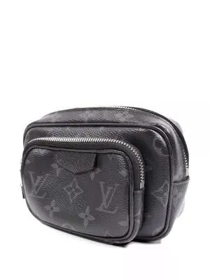 LOUIS VUITTON Outdoor Pochette Belt Bag - Black