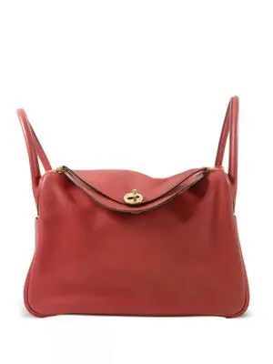 Hermès Lindy 26 Swift Leather Bag - Red