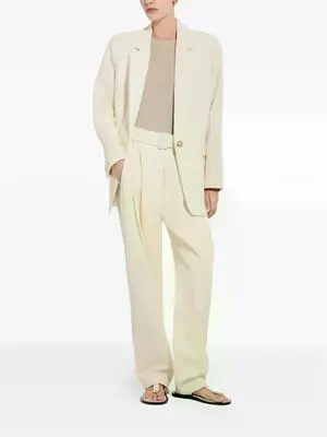 Co Collection Belted Pleated Trousers