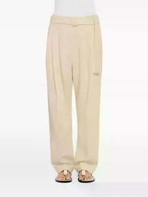 Co Collection Belted Pleated Trousers
