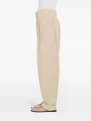 Co Collection Belted Pleated Trousers