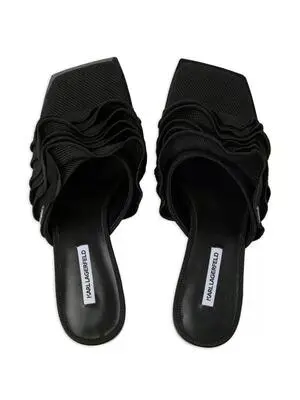 Karl Lagerfeld Karmel Hessian Sandals