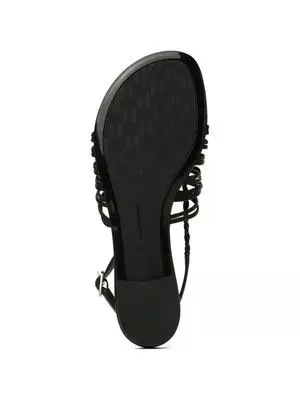 Karl Lagerfeld Alisso Ii Leather Cord Sandals