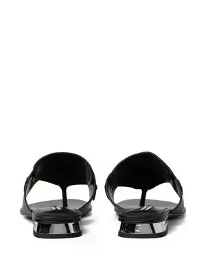 Karl Lagerfeld Roxy Stud-trim Flat Sandals