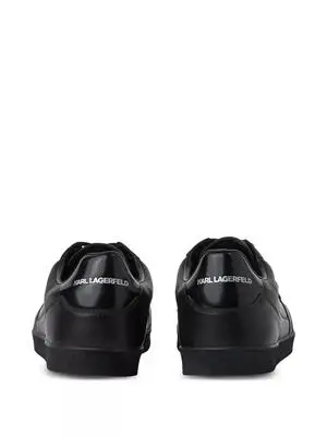 Karl Lagerfeld Ikon Nft Patch Leather Lace-up Sneakers