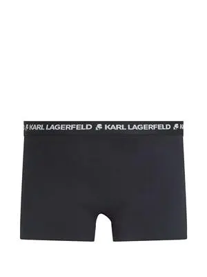 Karl Lagerfeld Logo Boxers - Grey